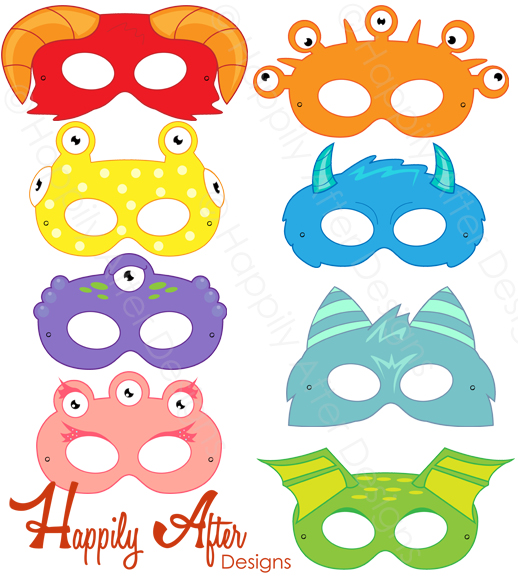 Monster High Masks To Print Monster High | Little Stars